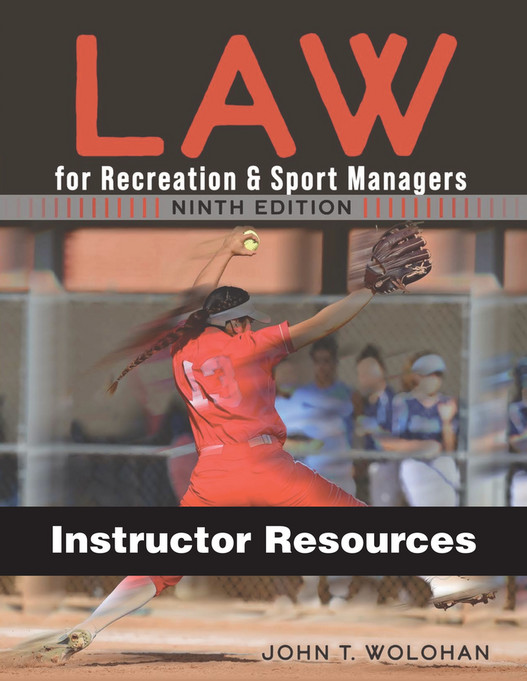 Kendall Hunt Publishing - Law for Recreation and Sport Managers Ancillaries - Page 1 - Created ...