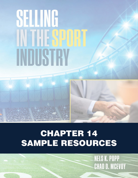 Kendall Hunt Publishing - Selling in the Sport Industry Ancillary - Page 1 - Created with ...