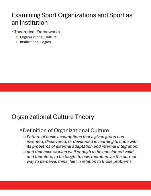 Kendall Hunt Publishing - Introduction to Sport Management: Theory and ...