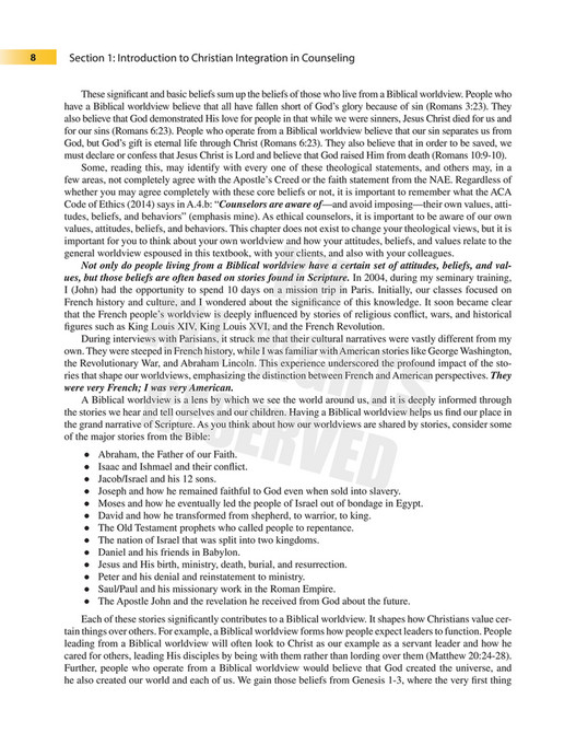 Kendall Hunt Publishing - Christian Integration in Counselor Education ...