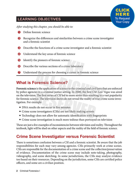Kendall Hunt Publishing - Introduction to Forensic Science Exclusive ...