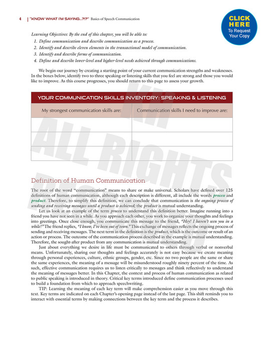 Kendall Hunt Publishing - Know What I'm Saying_Basics of Speech ...