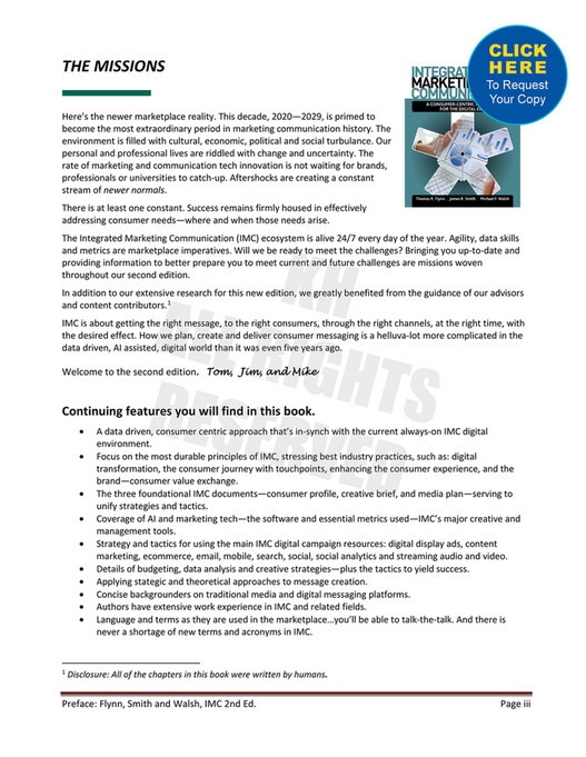 Kendall Hunt Publishing - Integrated Marketing Communication: A ...
