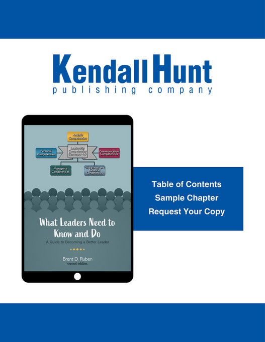 Kendall Hunt Publishing - What Leaders Need to Know & Do: A Leadership ...