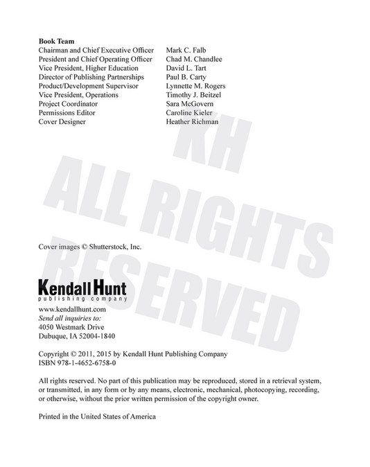 Kendall Hunt Publishing - Introduction to Sport Management Exclusive Access - Page 2-3 - Created ...