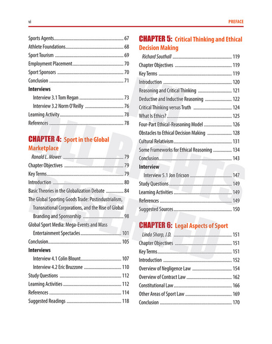Kendall Hunt Publishing - Introduction to Sport Management Exclusive Access - Page 6-7 - Created ...