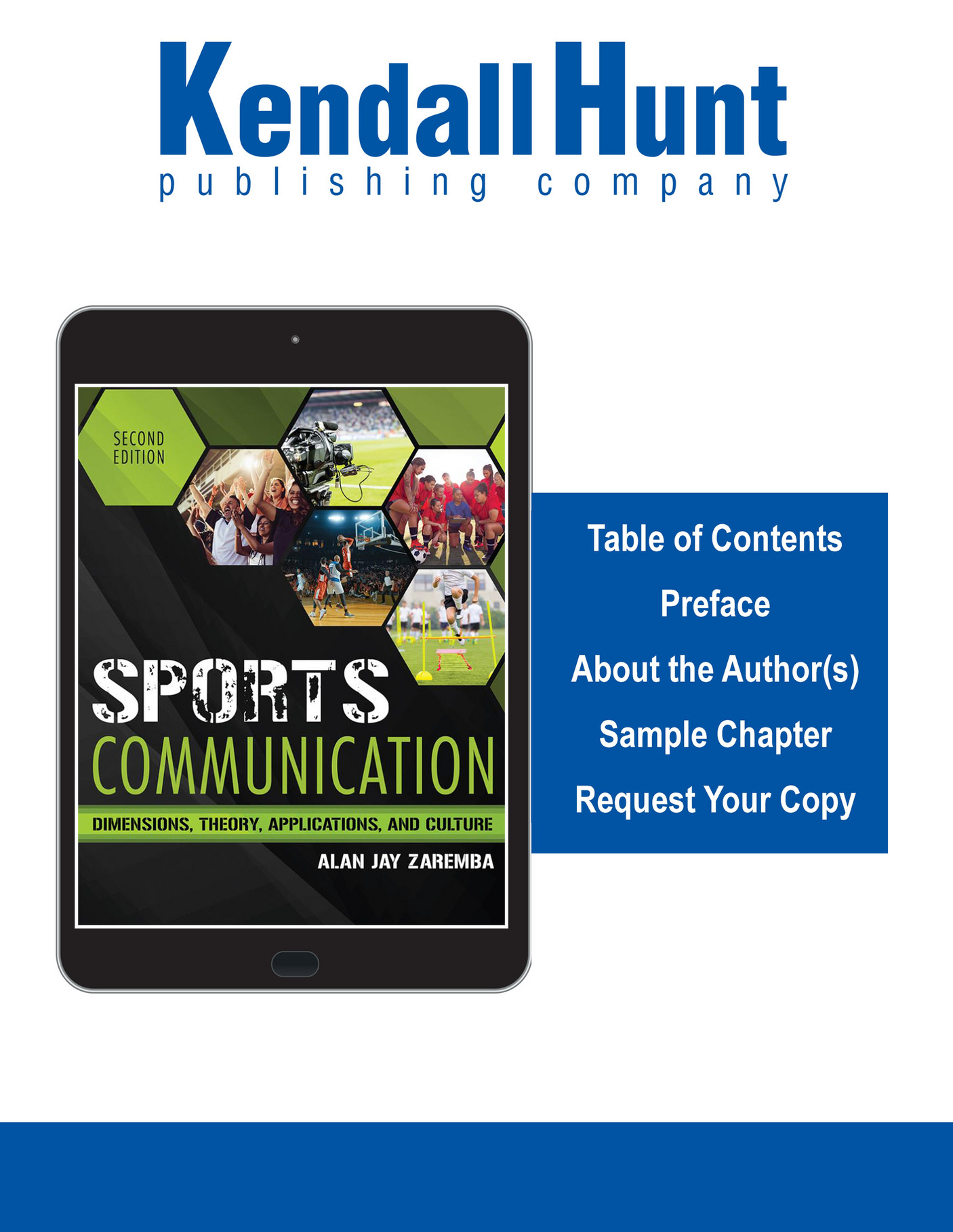 Kendall Hunt Publishing - Sports Communication: Dimensions, Theory, Applications, and Culture ...