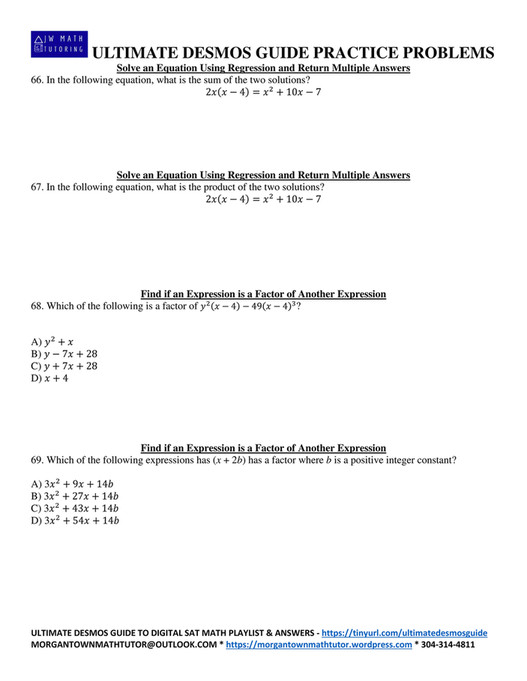 My publications - Ultimate Desmos Guide Practice Problems - Page 19 ...