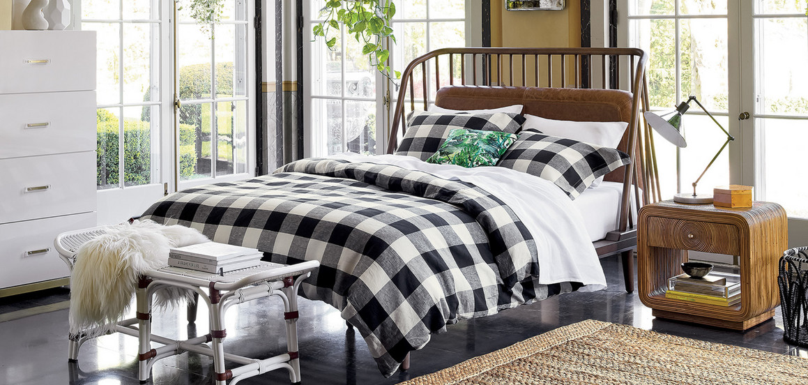 CB2 embedded modules Bedding Bath Category Tallulah Rattan Nightstand