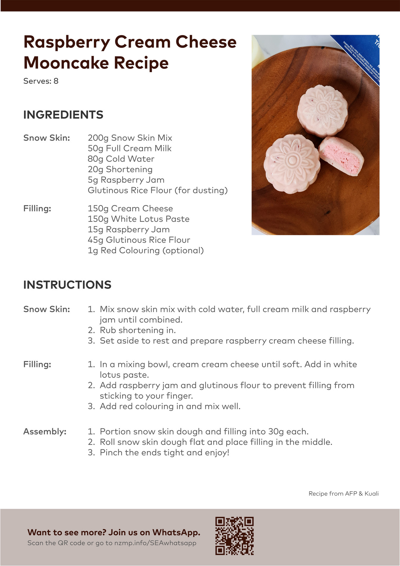 NZMP - Raspberry Cream Cheese Mooncake Recipe - Page 1