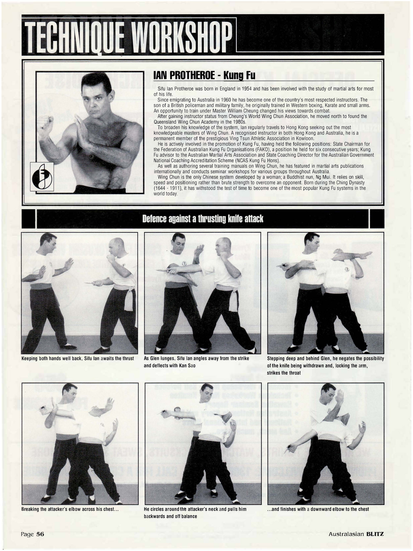 My publications - Technique Workshop - Knife Thrust - Page 1 - Created ...