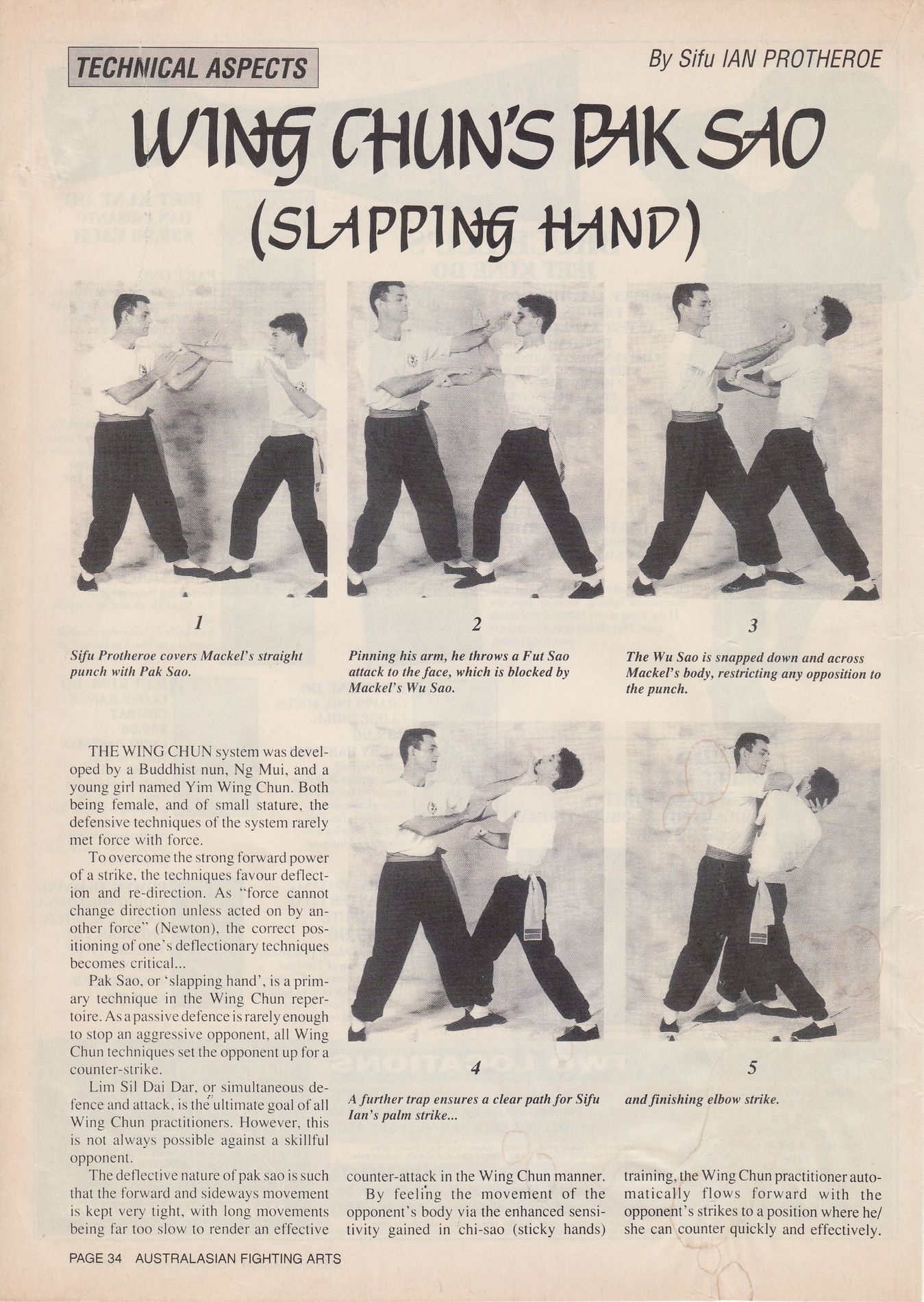 Wing Chun's Pak Sao (Slapping Hand) - Page 1 - Created with Publitas.com