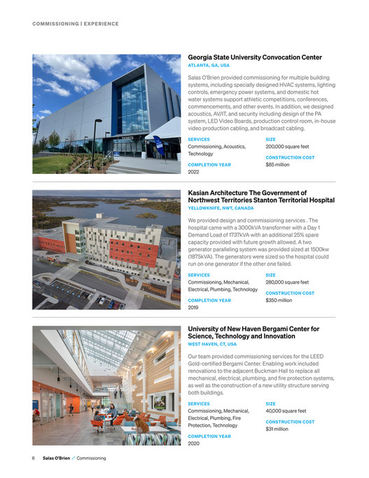 Salas O'Brien - Salas O'Brien_Commissioning Brochure - Page 6-7