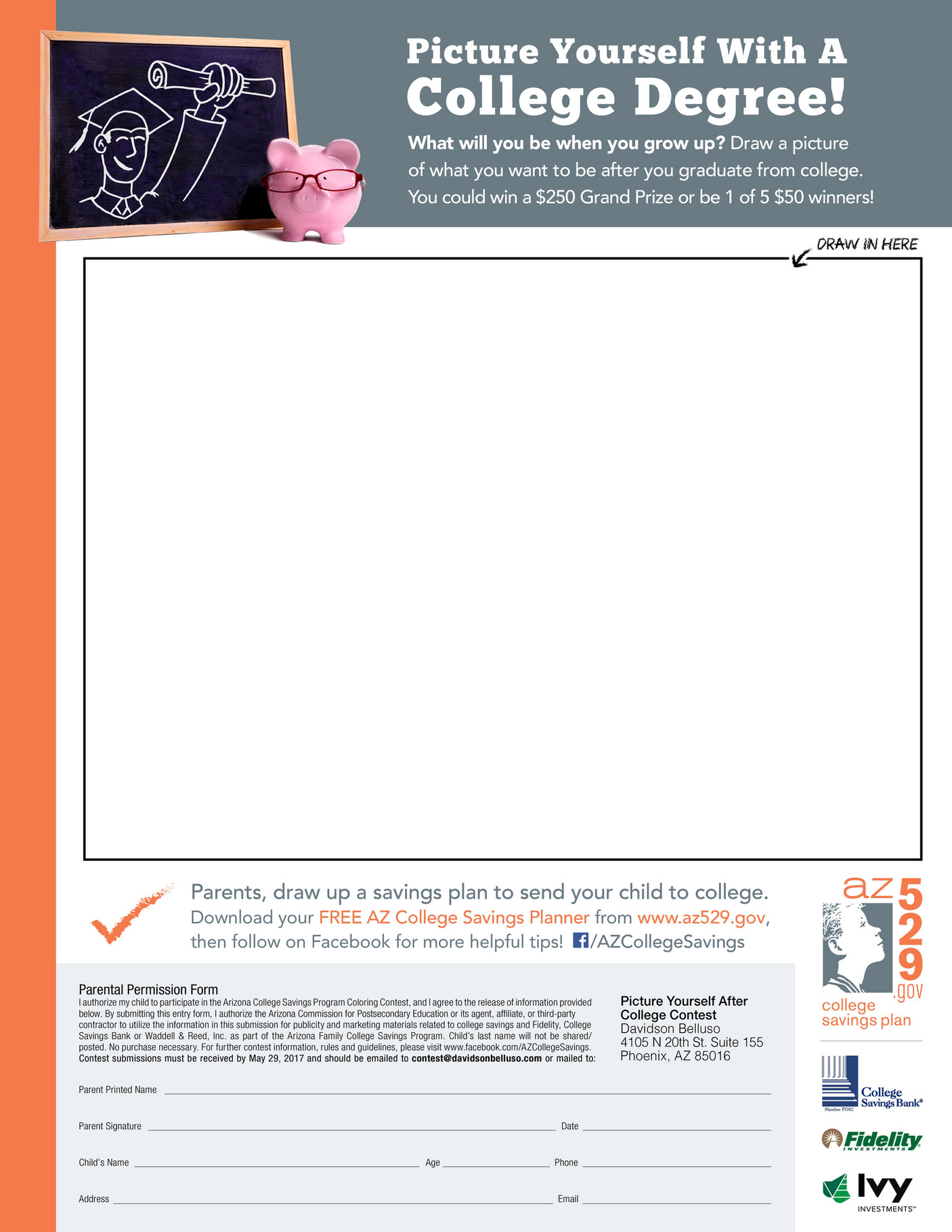 AZ 529 - AZ 529 Coloring Contest - Page 1 - Created with Publitas.com