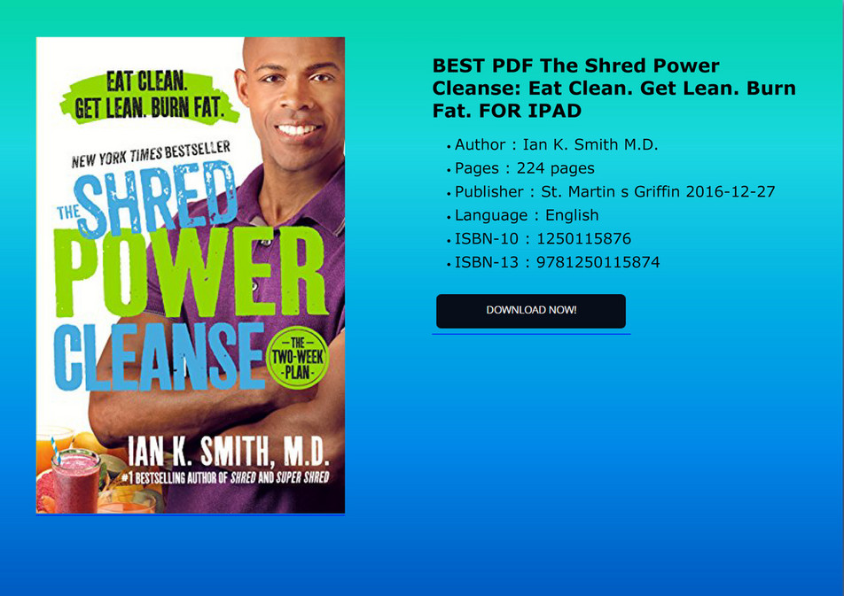 munjungganteng - BEST PDF The Shred Power Cleanse Eat Clean Get Lean ...