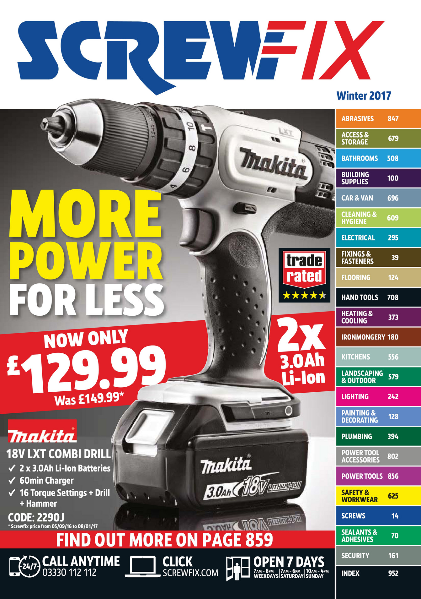 Screwfix - Cat-128 Winter 2017 - Page 796-797 - Created with Publitas.com