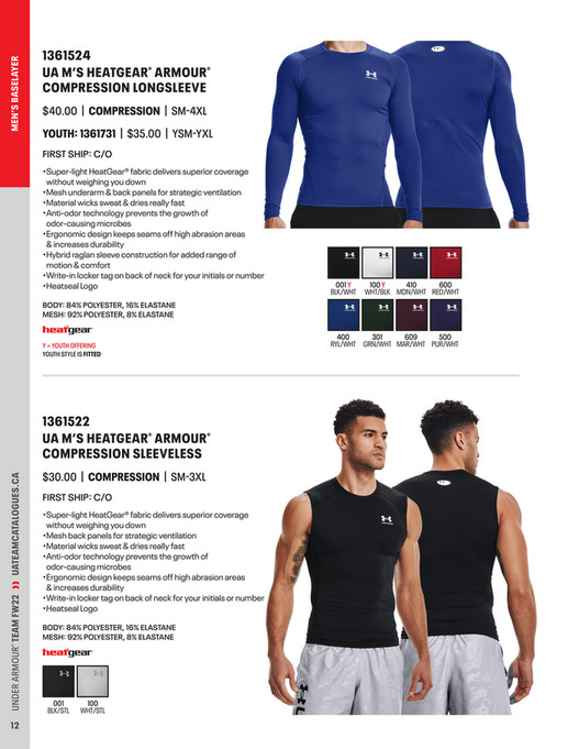 ONETeam Sports Group - Under Armour Fall/Winter 2022 Team Catalogue ...