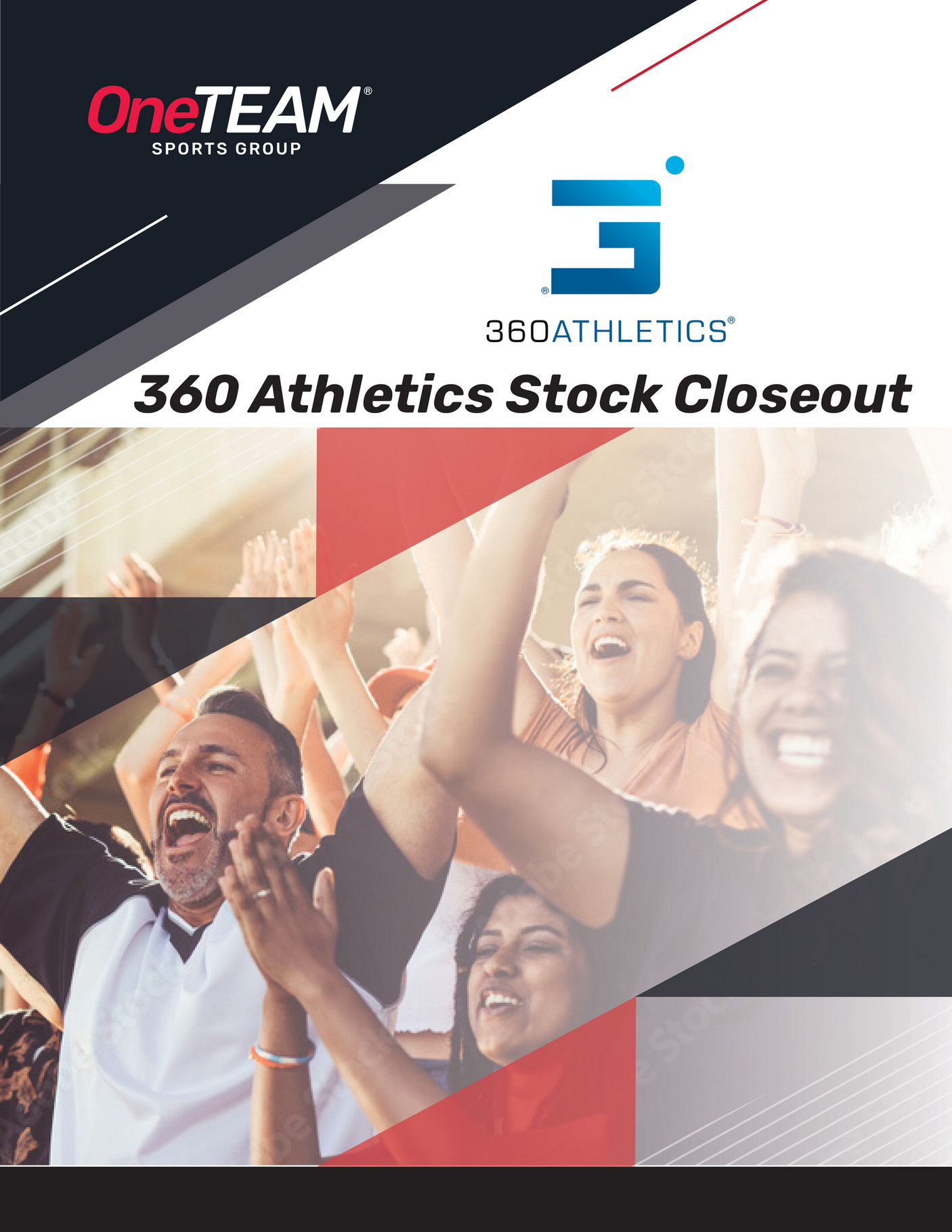 ONETeam Sports Group - 2024 OTS-360 Athletic Stock Closeout Flyer - Page 1