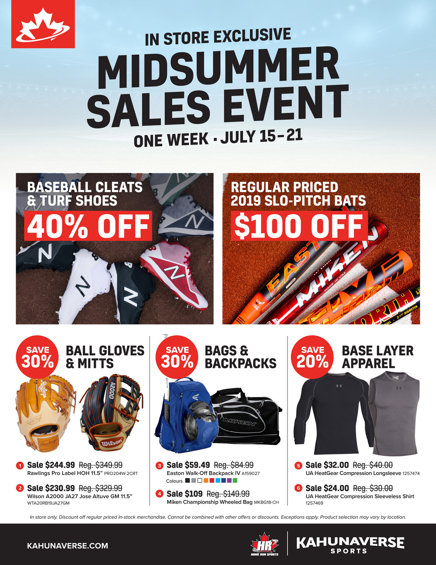 ONETeam Sports Group - Mid-Summer-Sales-Event - Page 1