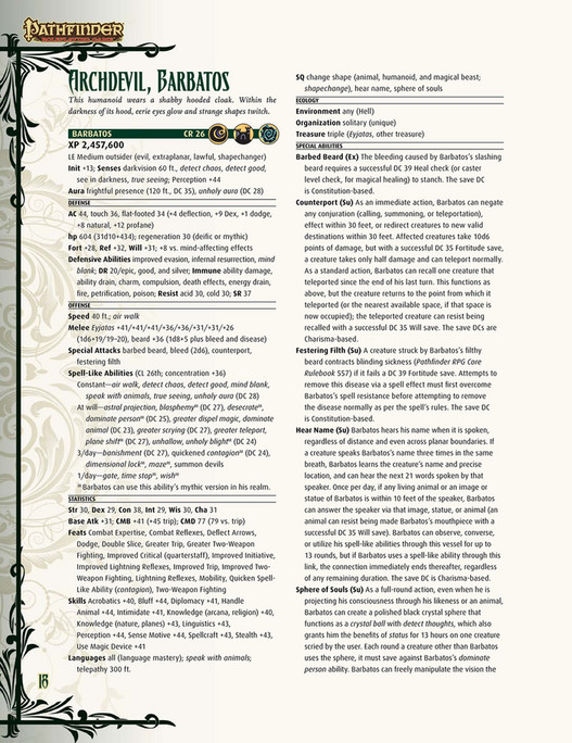 My publications - Pathfinder--Bestiary-6 - Page 20-21 - Created with ...