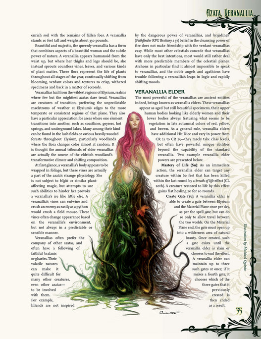 My publications - Pathfinder--Bestiary-6 - Page 36-37 - Created with ...