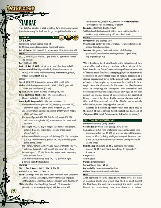 My publications - Pathfinder--Bestiary-6 - Page 250-251 - Created with ...