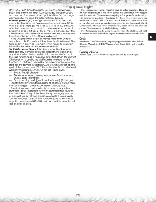 My publications - The Tome of Horrors (Complete) - Page 138-139 ...