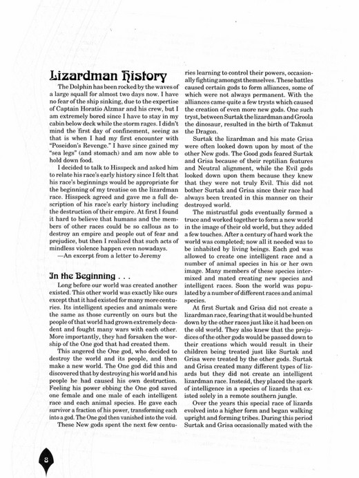 My publications - Mayfair-Games-Role-Aids-748-Lizardmen - Page 8-9 ...