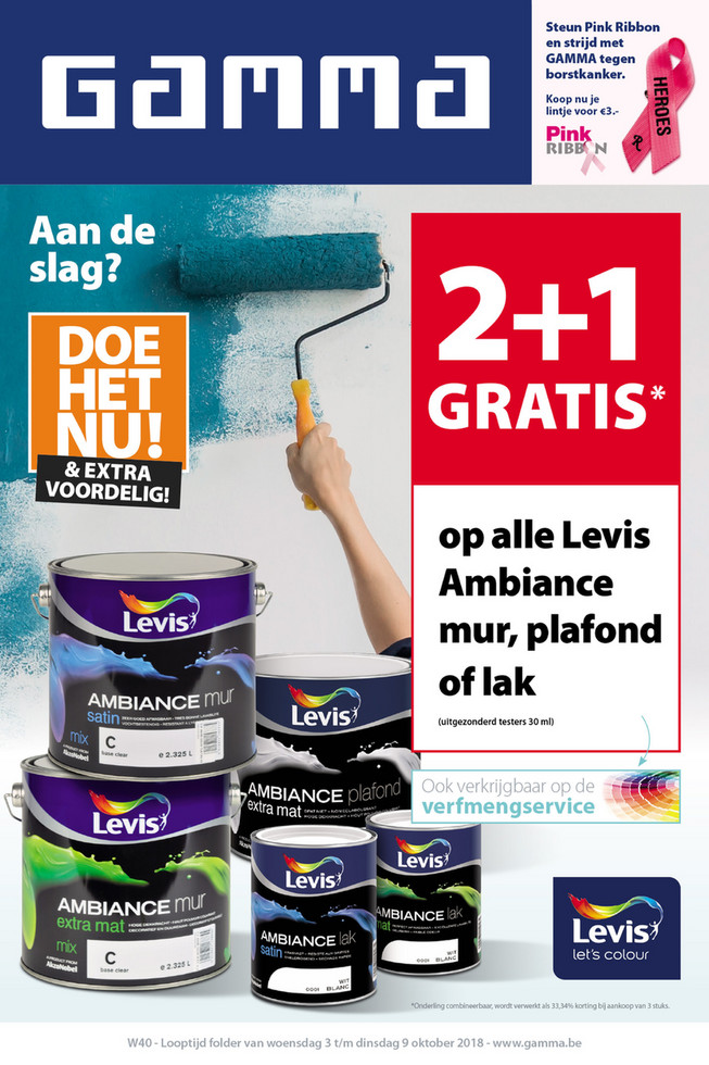 Informatie (folders, kortingsbonnen, winkels...) over de Gamma winkels ...