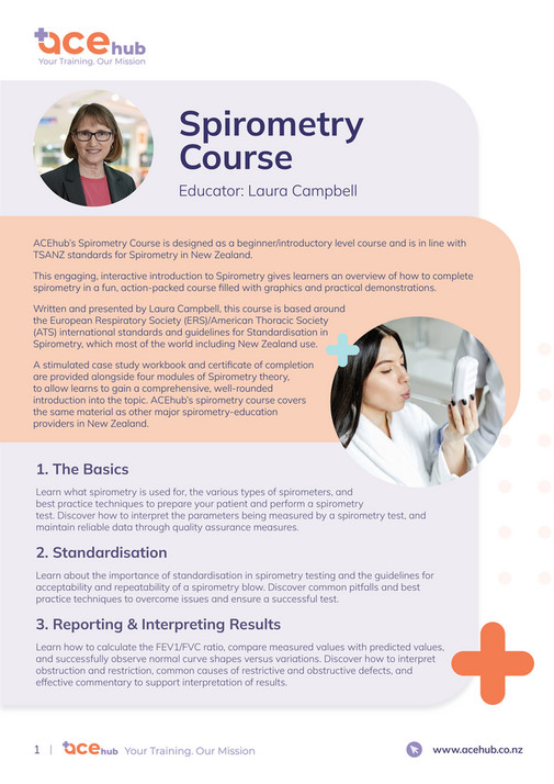 YesGroup - ACEhub Spirometry Course - Page 1 - Created with Publitas.com
