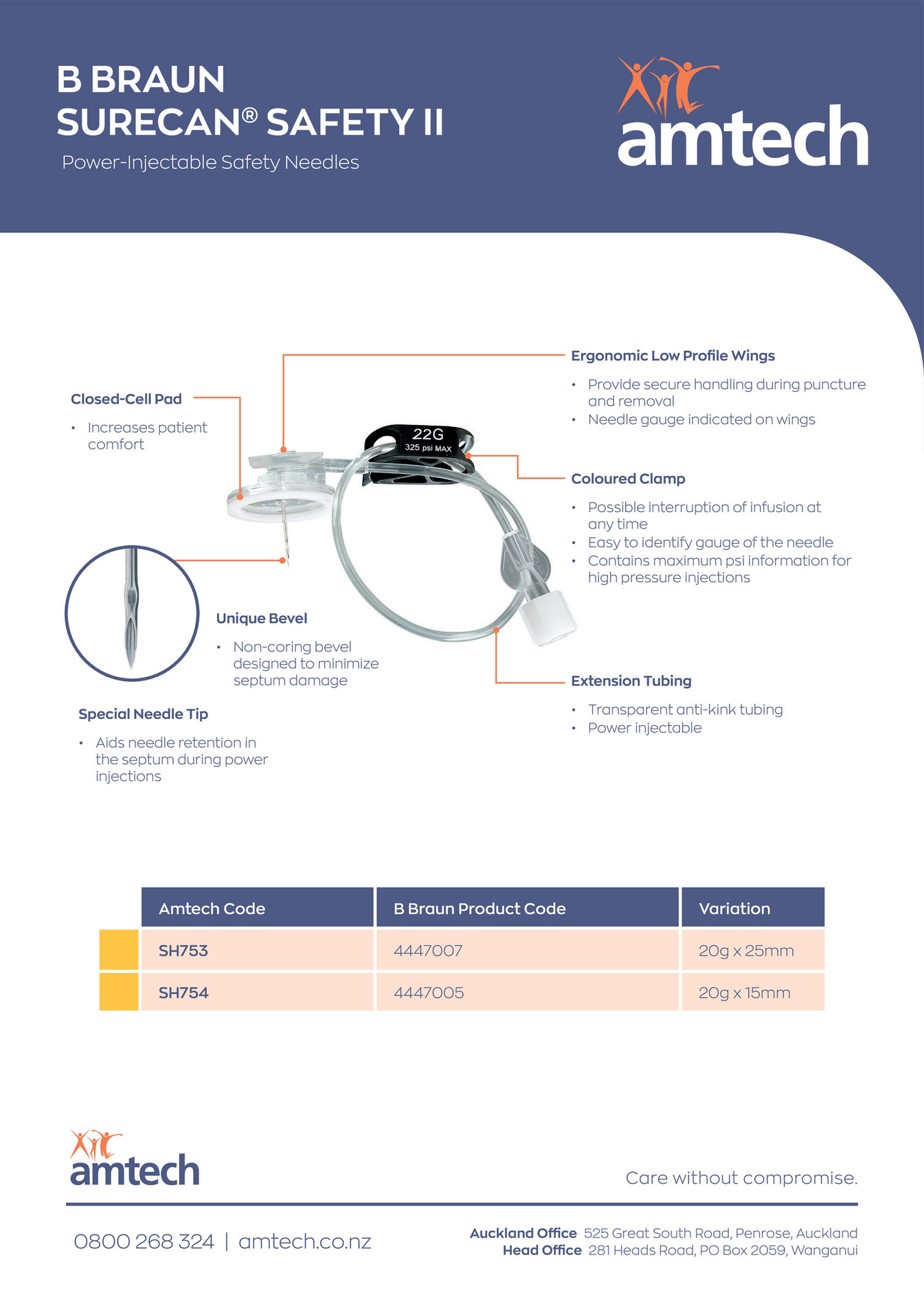 Amtech - Surecan Safety II - Product Tech Sheet - Page 1 - Created with ...