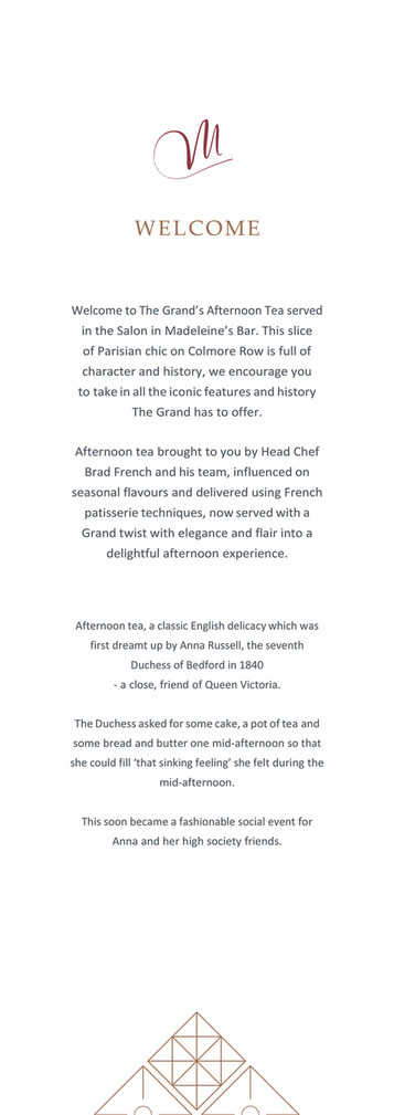 De Vere - GHB Afternoon tea Menu - Page 2-3