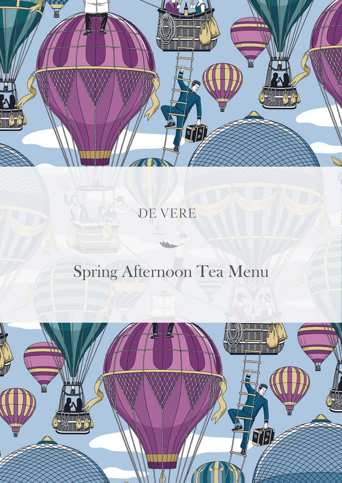 De Vere - Spring Afternoon Tea menu 2026 with alternative - Page 1