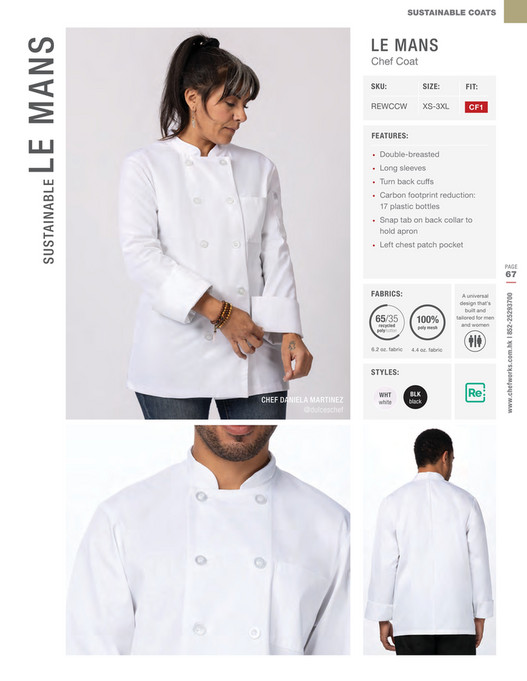 Chef Works - Chef Works Catalog 2024 - Page 66-67 - Created with ...