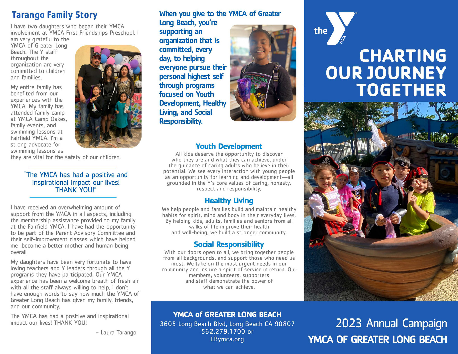 YMCA of Greater Long Beach - Campaign_2023_brochure - Page 1 - Created ...