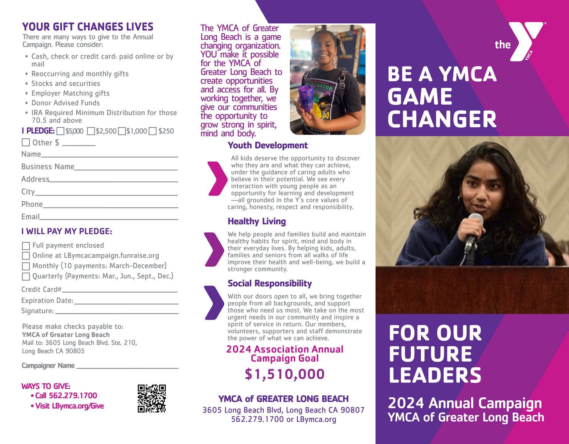 YMCA of Greater Long Beach - Campaign_2023_brochure - Page 1 - Created with Publitas.com