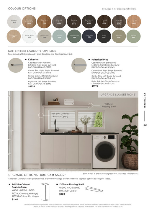 Laundry Collection by Newtech Bathroomware - Page 32-33
