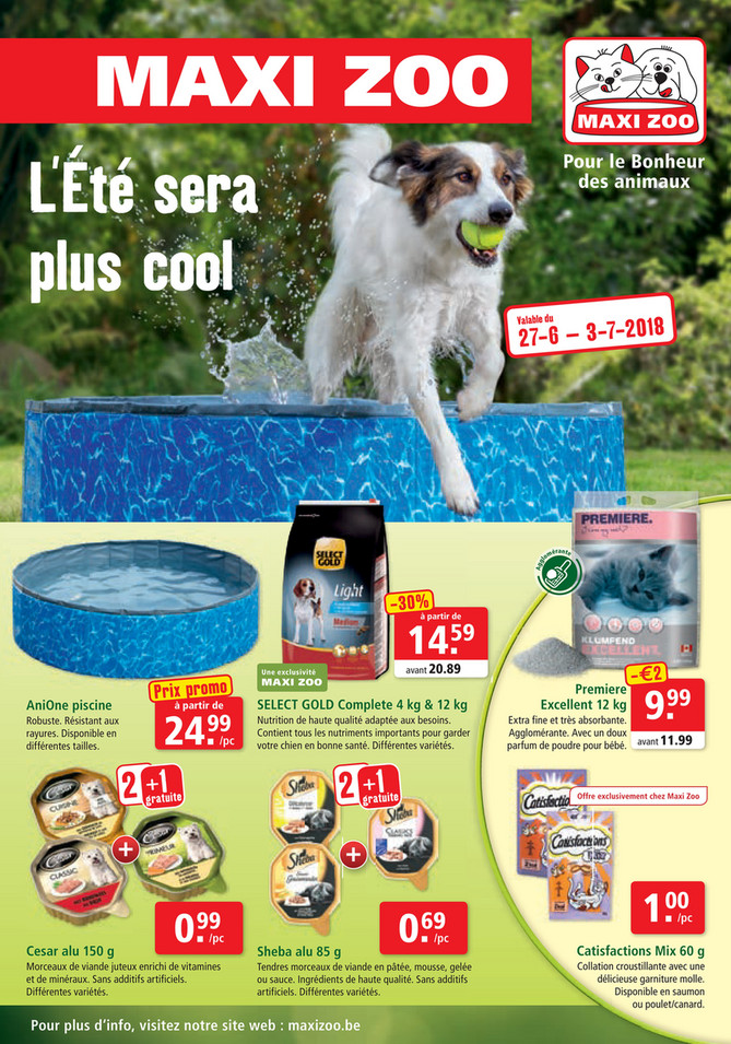 Folder Maxi Zoo - MaxiZoo Eté FR