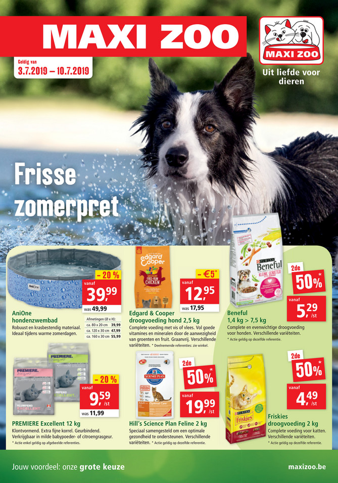 Maxi Zoo Folder - Weekpromoties 27