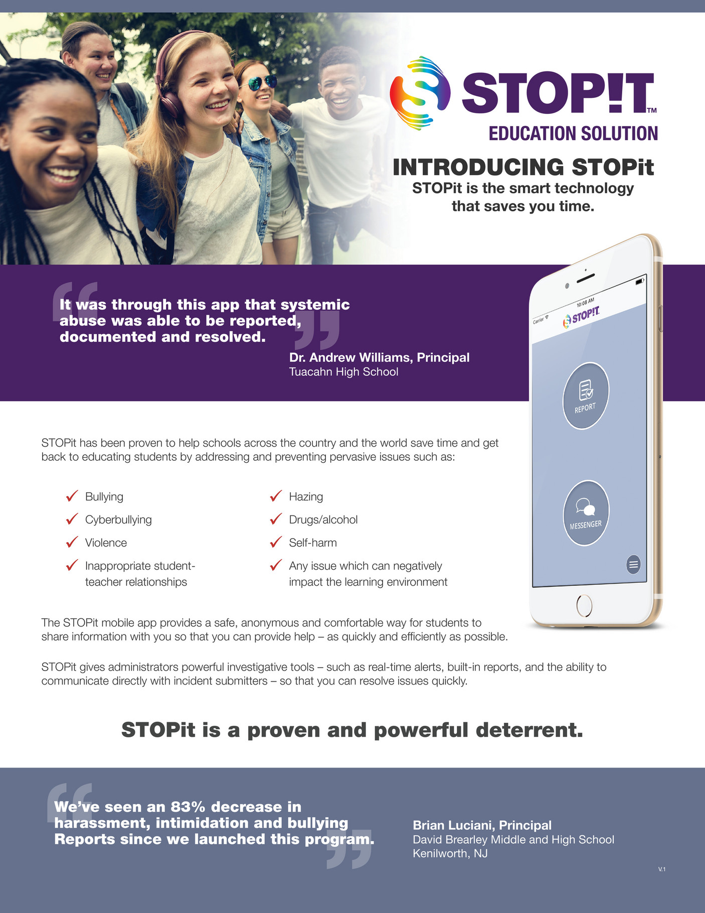 STOPit - STOPit - K12 Education Info Sheet - Page 1 - Created with ...
