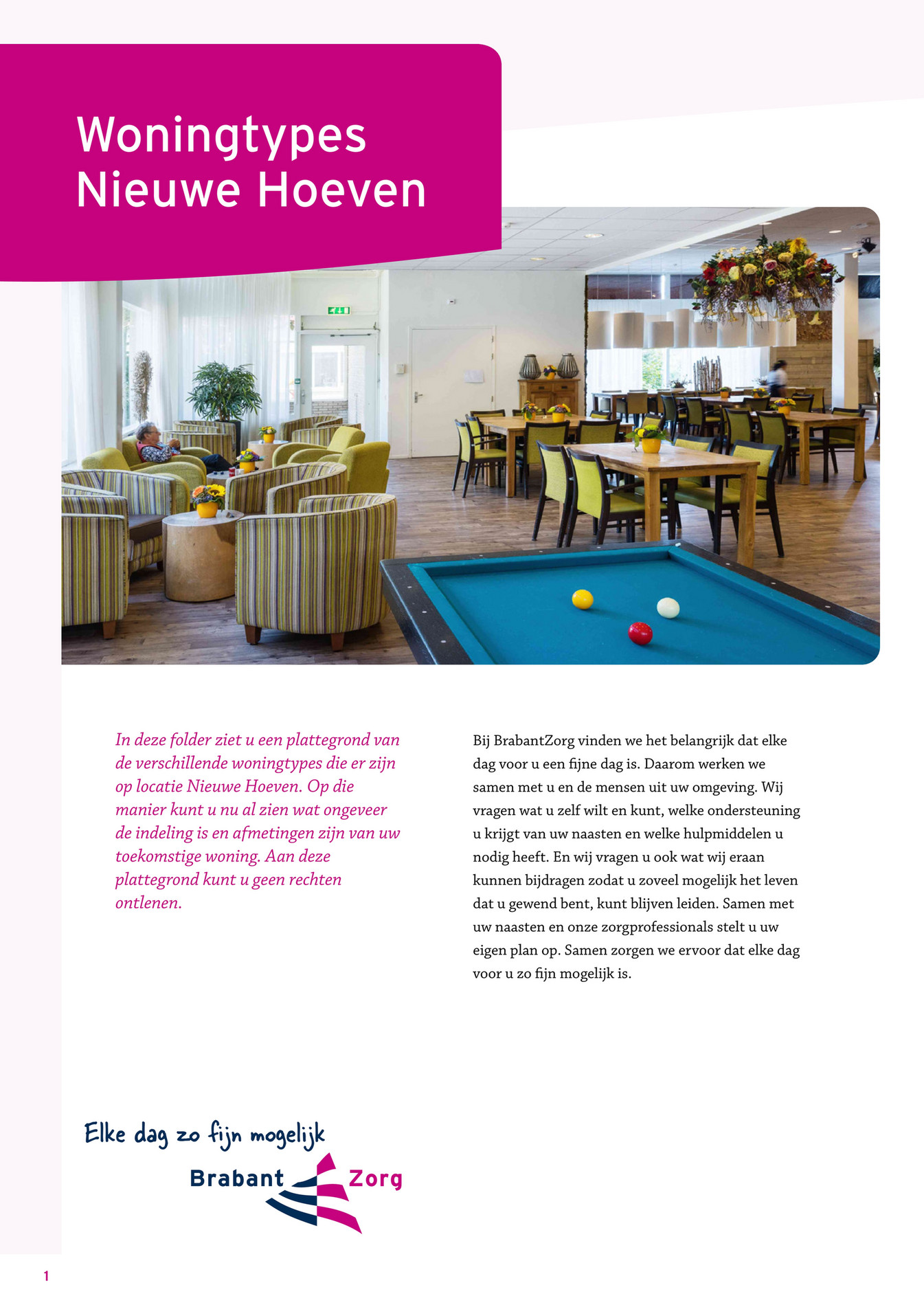 BrabantZorg - Woningtypes Nieuwe Hoeven - Pagina 1 - Created with ...