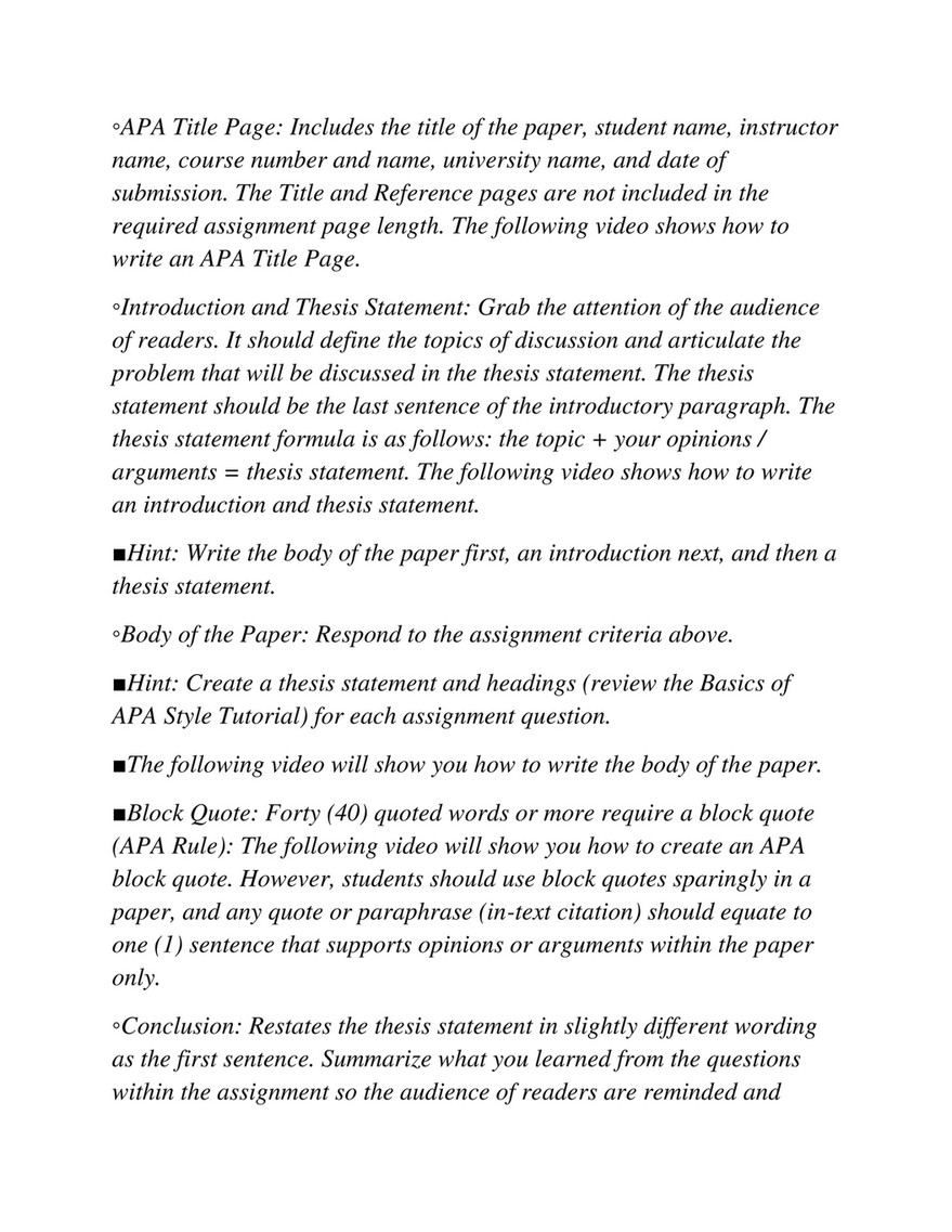 Margin Block Quotes