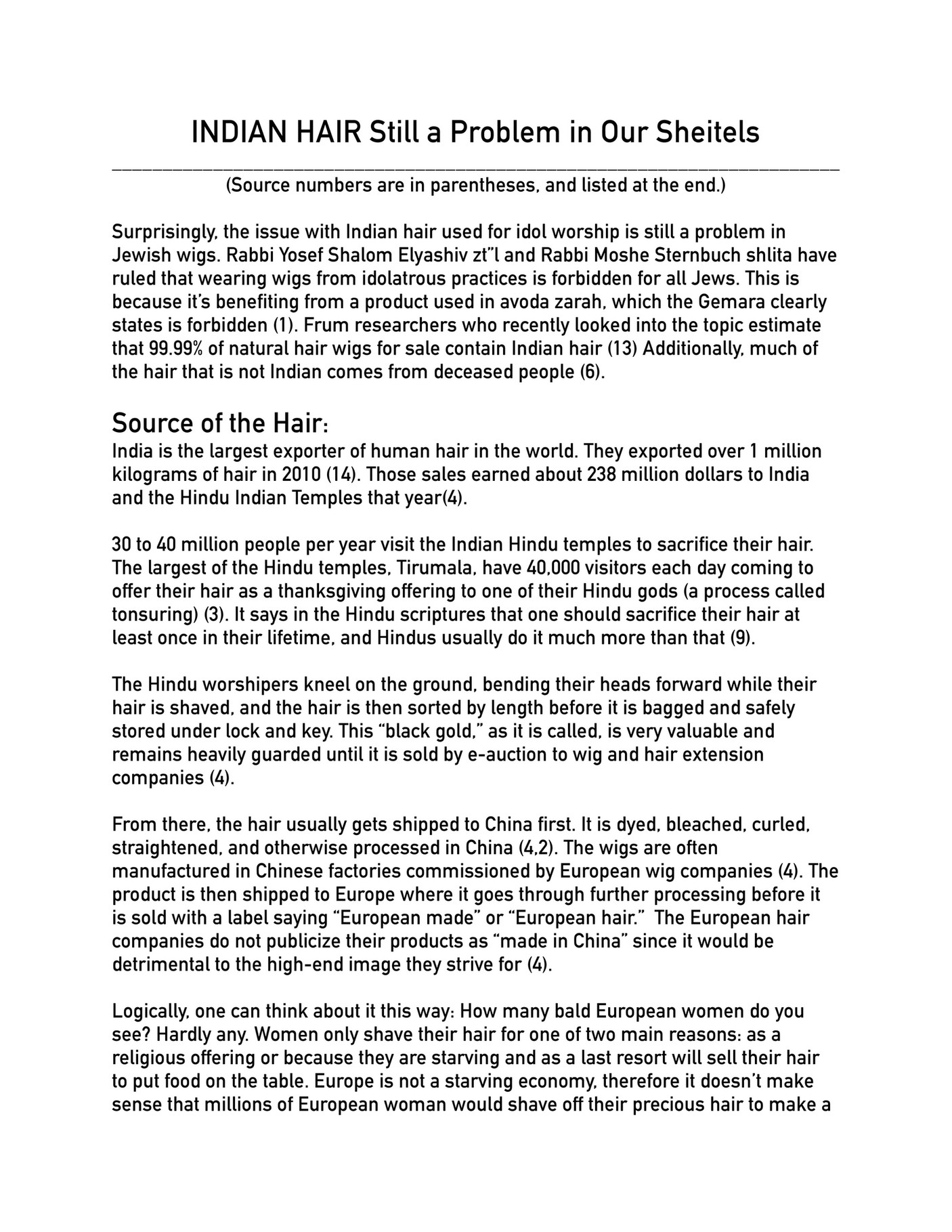 DiscoverWhyWeCover - Indian Hair Report PDF - Page 1 - Created with ...