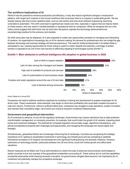 CIBC US - AI: Temporary trend or enduring opportunity - Part III - Page 2