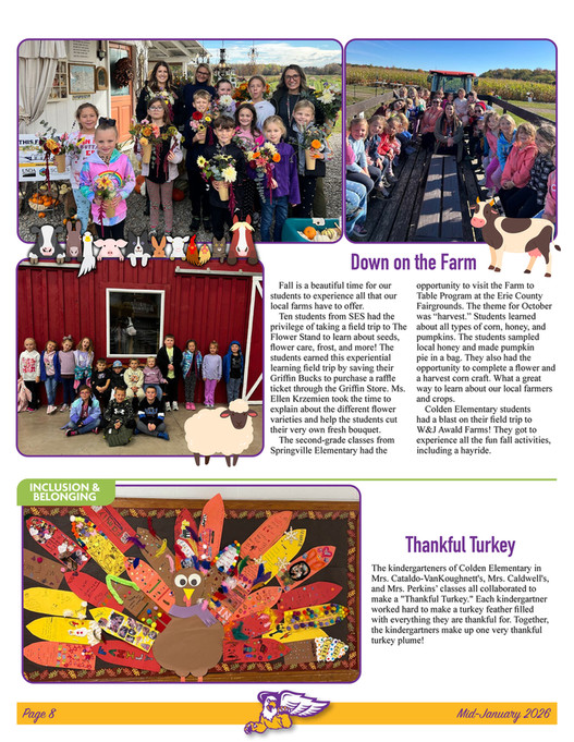 Springville-Griffith Institute Schools - 2026 SGI Winter Bulletin ...