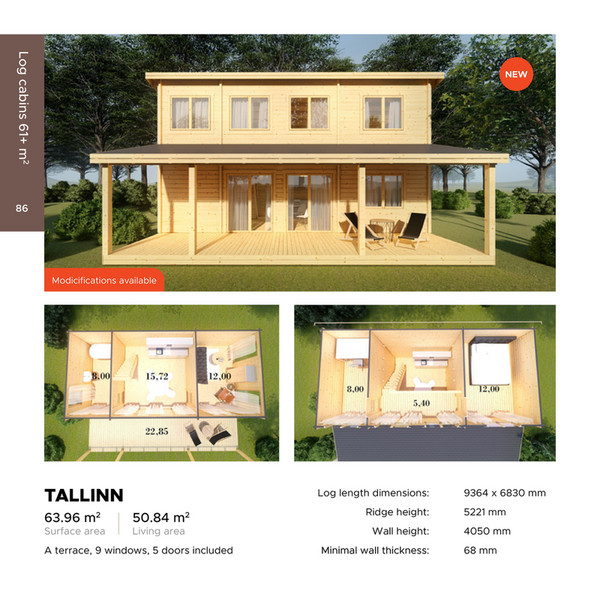 Timber Cabins - Timber cabins EN 2023-2024 b2b - Page 86-87 - Created ...