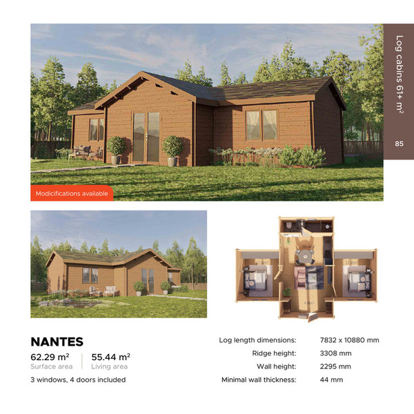 Timber Cabins - Timber cabins EN 2023-2024 b2b - Page 84-85 - Created ...