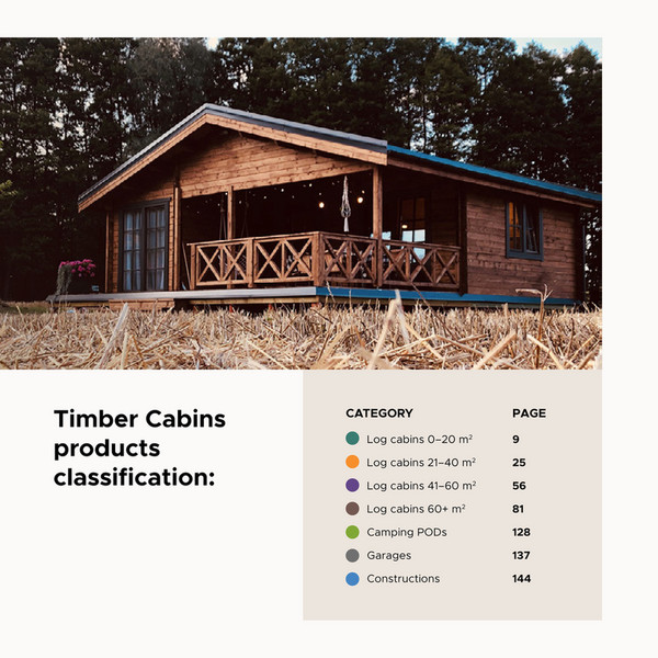 Timber Cabins - Timber cabins EN 2023-2024 b2b - Page 2-3 - Created ...