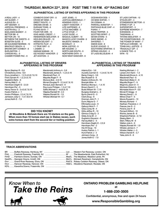 Woodbine Entertainment - WDBH 0322 - Page 1 - Created with Publitas.com