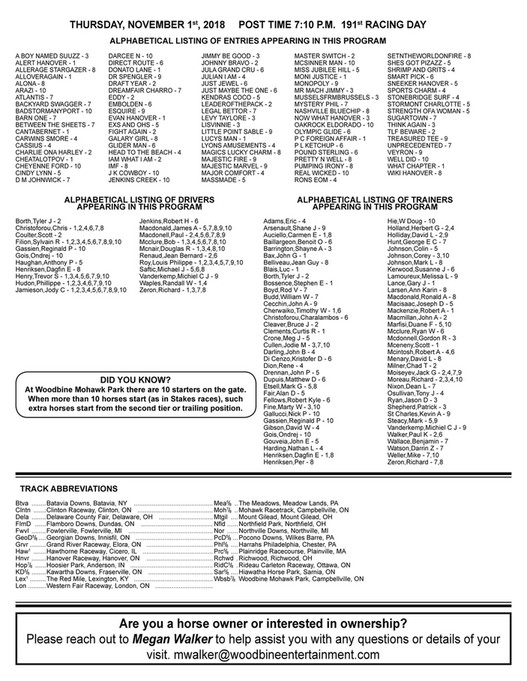 Woodbine Entertainment - WDBH 1101 - Page 1 - Created with Publitas.com